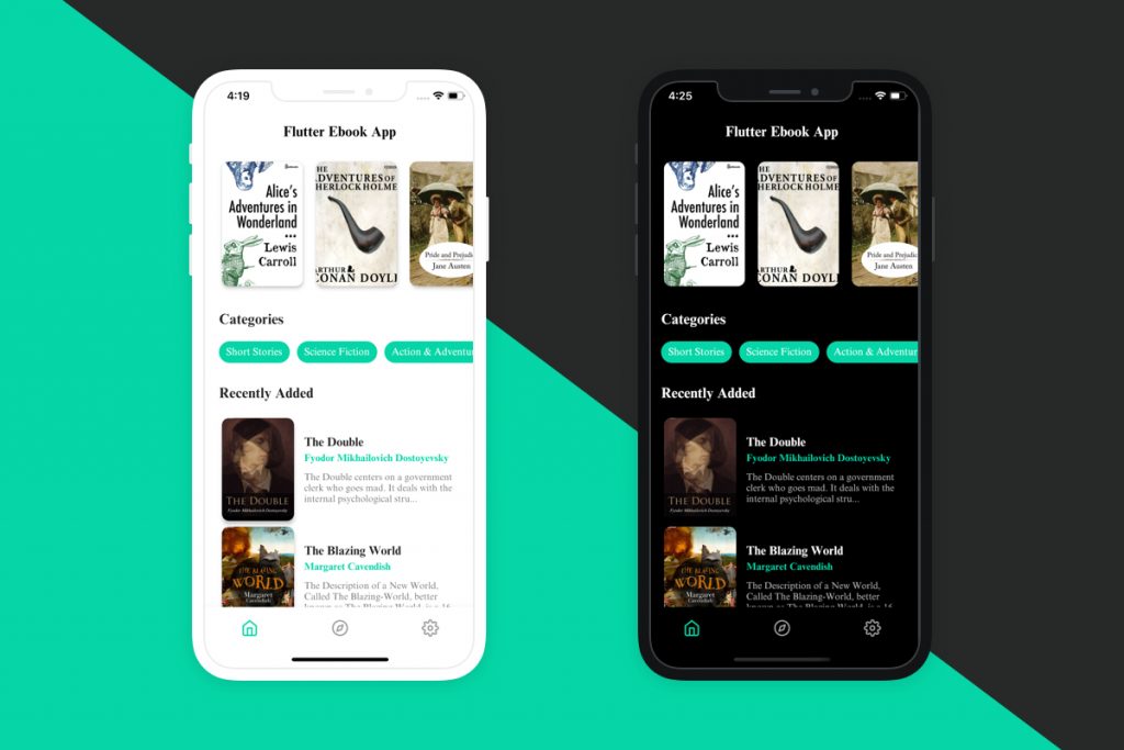 Free Flutter Ebook App - OverHive