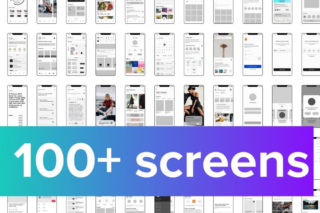 100+ Flutter UI Kit - OverHive