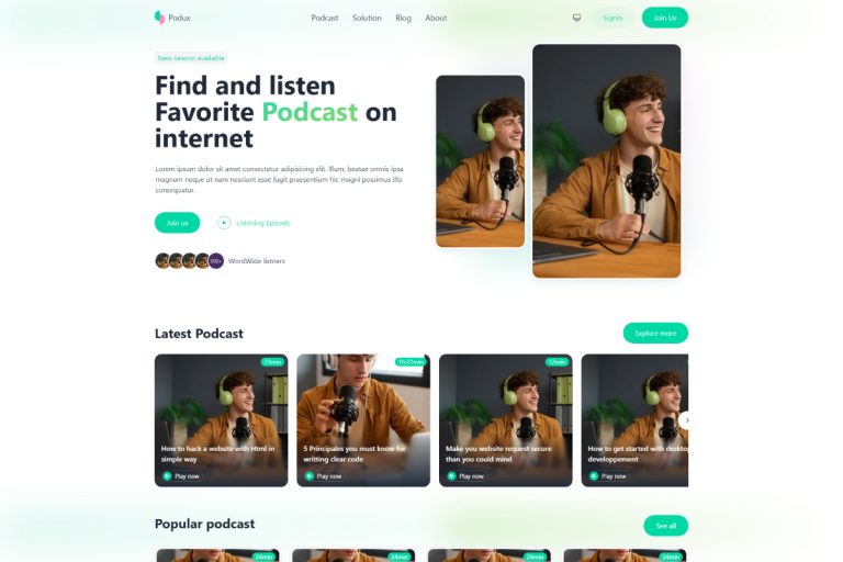 Free Tailwind Themes and Templates - OverHive